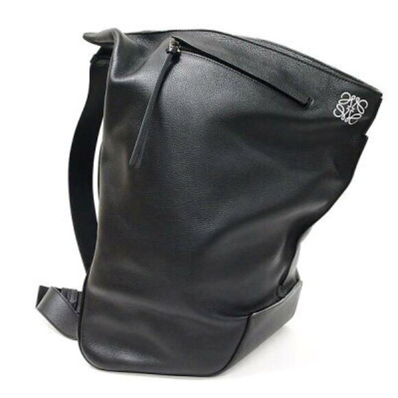 Loewe | Bags | Loewe Anton Backpack Body Bag Shoulder Rucksack Black ...